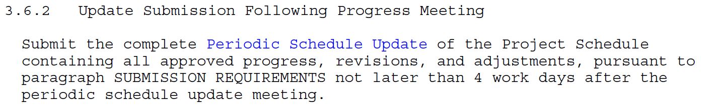 USACE Schedule Narratives | CPM Schedule Solutions | Construction Scheduling Consulting, USACE ...